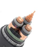 China 50mm 70mm 120mm 185mm 240mm Copper Conductor XLPE Armoured Power Cable for Underground for sale