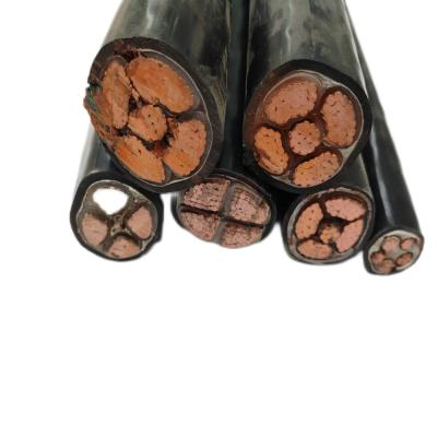 China Low Voltage Power Cable PVC Jacket XLPE Insulation Copper Conductor NYY Nym RVV VV VV22 for Underground for sale