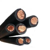 China High Voltage Pure Copper Welding Cable 50mm Low-Loss Insulated Conductor with XLPE PVC Rubber Insulation for sale