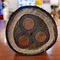 China 300mm 4 Core PVC Insulated Copper Power Cable for sale