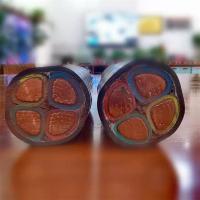 China 300mm 4 Core PVC Insulated Copper Power Cable for sale