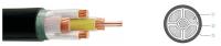 China PVC Insulated Copper Power Cable YJV 3X95+2X50 Mm2 for sale