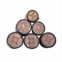 China PVC Insulated Copper Power Cable YJV 3X95+2X50 Mm2 for sale