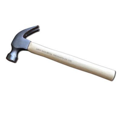 China American type claw hammer with wooden handle for sale