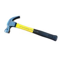 China American type claw hammer with fiberglass handle for sale