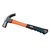 China British type claw hammer with fiberglass handle for sale
