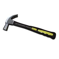 China British type claw hammer with fiberglass handle for sale