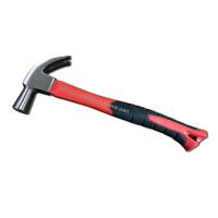 China British type claw hammer with fiberglass handle for sale