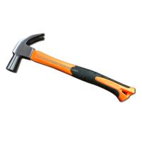 China British type claw hammer with fiberglass handle for sale