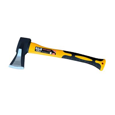 China Chopping axe with fiberglass handle for sale