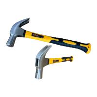 China Claw hammer with fiberglass handle for sale