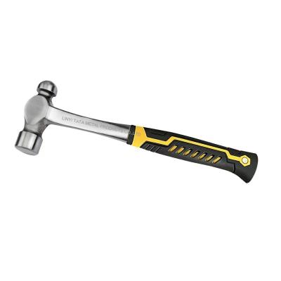 China Ball peen hammer with whole metal handle for sale