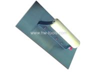 China Rivet type Plastering trowel with wooden handle HW02108 for sale