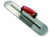 China Carbon steel Plastering trowel with rubber handle HW02115 for sale