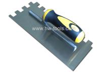 China plastering trowel with carbon steel blade teech HW02131T for sale