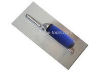 China Plastering trowel with rubber handle HW02133 for sale