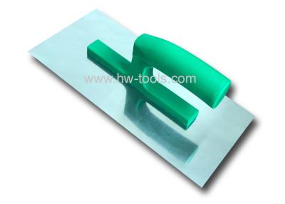 China Stainless steel Plastering trowel with plastic handle HW02216 for sale