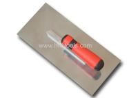 China Plastering trowel with rubber handle HW02222 for sale