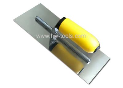China Stainless steel Plastering trowel with rubber handle HW02234 for sale