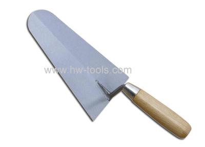 China Carbon steel blade bricklaying trowel for sale