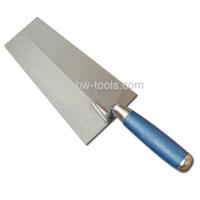 China Carbon steel bricklaying trowel for sale