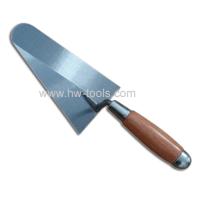 China Carbon steel blade bricklaying trowel for sale