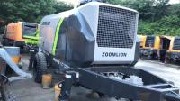 China Zoomlion HBT8016 Diesel Concrete Trailer Pump - 81 m³/h Capacity, 174kW Engine, Refurbished Stationary Concrete Pump for sale