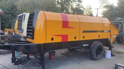 China Shacman HBT8018C-5D Used Concrete Trailer Pump 85/50 m³/hr Output 280m Height for sale