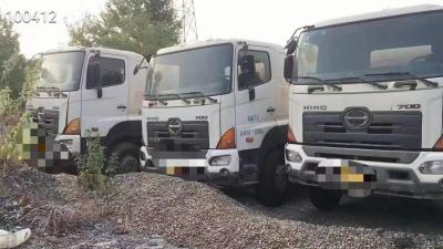 China Used Hino 700 Concrete Mixer Truck 10m³ Capacity 30T Payload 259kW Diesel Engine Euro III for sale