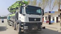 China Used Zoomlion 63m Boom Concrete Pump Truck ZLJ5440THBKF 2020 Model with 180 m³/h Capacity for sale