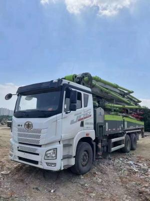 China Used Zoomlion ZLJ5350THBJE 49X-6RZ Concrete Pump Truck - 49m Boom, 180 m³/h Capacity, 2020 Model for sale