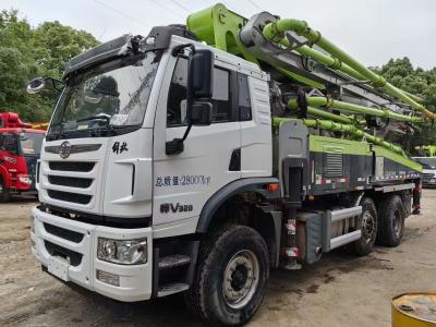 China Zoomlion ZLJ5280THBJE 43X-5RZ Used Concrete Pump Truck 43m 8-15 Bar for sale