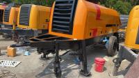 China Used Shacman HBT8018C-5D Concrete Stationary Pump - 85/50 m³/hr Output, Φ200×1800 Cylinder, Deutz Engine for sale