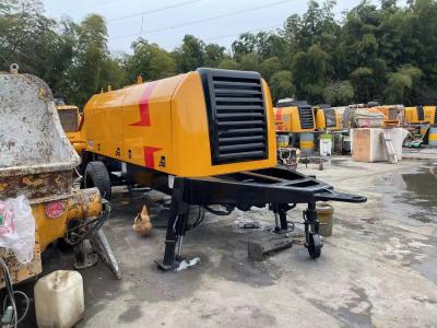 China Used Shacman HBT6013C-5 Concrete Trailer Pump 250M Delivery Height 65/40 m³/hr Output for sale