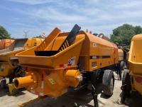 China Shacman HBT8018 Used Concrete Trailer Pump 186 KW Deutz Engine 85/50 m³/hr Output for sale