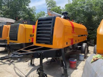 China Shacman Remanufactured Concrete Trailer Pump 7120 Kg 186 KW with 85/50 m³/hr Output for sale
