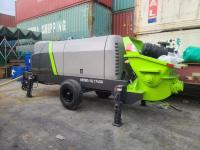 China Refurbished Shacman Concrete Trailer Pump 280M Delivery Height 82 m³/hr Output HBT80.16.174RSU for sale