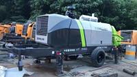 China Used Zoomlion HBT80.16.174RSU Trailer Concrete Pump 82m3/h Deutz Engine for sale