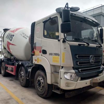 China Used Shacman Concrete Mixer Truck 12 m³ Capacity with 336 HP Weichai Engine for Construction Projects for sale