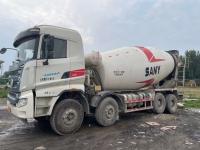 China Shacman Used Concrete Mixer Truck 16m³ Capacity with 259KW HINO P11C-WC Engine Euro V Emission for sale
