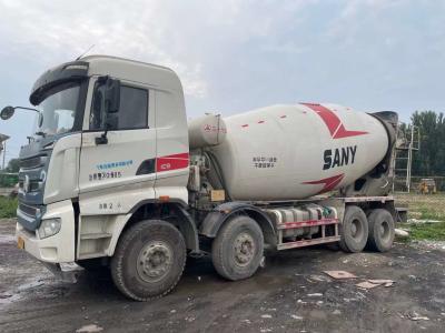 China Shacman Used Concrete Mixer Truck 16m³ Capacity with 259KW HINO P11C-WC Engine Euro V Emission for sale
