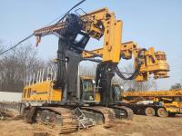 China XCMG XR220 Used Rotary Drilling Rig with Interlock Kelly Bar - 180kN Lifting Force, 246kw Engine Power for sale