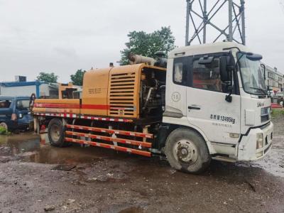China Used Shacman SY5125THB-9018III Concrete Line Pump - 132kW Diesel Engine, 50m Height, 300m Reach for sale
