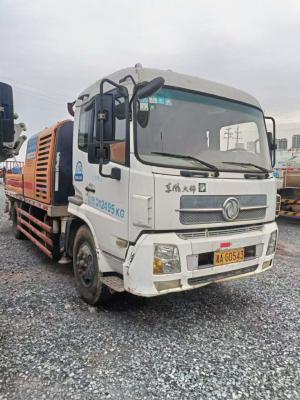 China Shacman 9018 Used Concrete Line Pump with Rexroth 0.6m³ Diesel Engine - 55-100 m³/h Output, 50m Height for sale