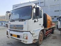 China Shacman 10018 Used Truck Mounted Concrete Pump with 300m Delivery Distance and 55-100m³/h Output for sale