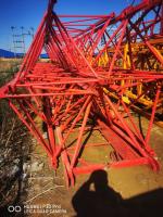 China Shacman SYT80 Used Tower Crane 57m Boom 6000kg Capacity 380V Hydraulic Crawler Crane for sale