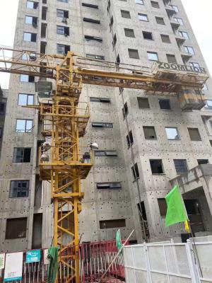 China Zoomlion TCT5510-6G Used Tower Crane - 6 Ton Capacity, 55m Boom Length | 2018 Model for sale