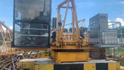 China Zoomlion WA6013-6A Used Tower Crane 6000kg Capacity 55m Boom Self-Erecting Construction Equipment for sale