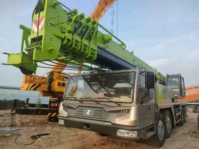 China Refurbished Zoomlion QY70V Truck Mounted Crane 70 Ton Capacity 12.2m Boom Length Diesel Powered for sale