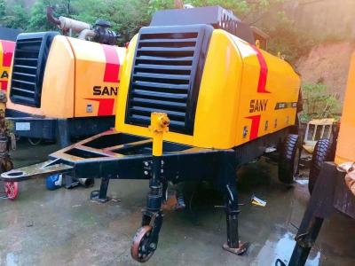 China Refurbished Shacman Concrete Trailer Pump 50-90m³/h Output 100-200m Height Electric/Diesel Powered for sale